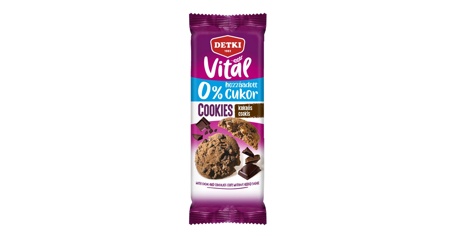 DETKI COOKIES HCN KAKAÓS CSOKID. 130GR - DETKI - Édesség nagyker Eger ...