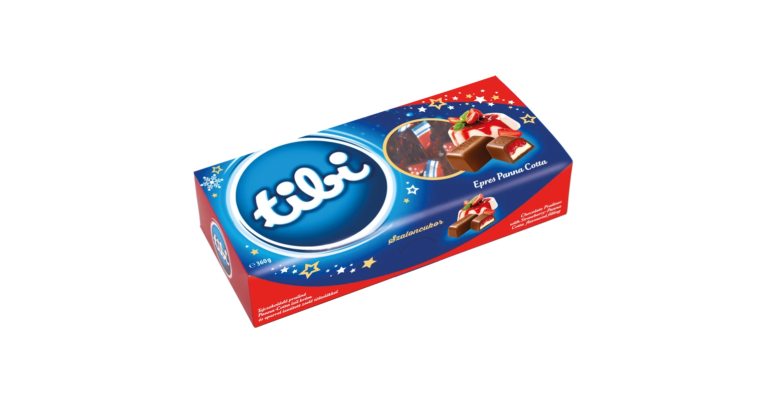 TIBI SZALONC. PANNA COTTA TEJCSOKI 280G - BONBONETTI - Édesség nagyker ...