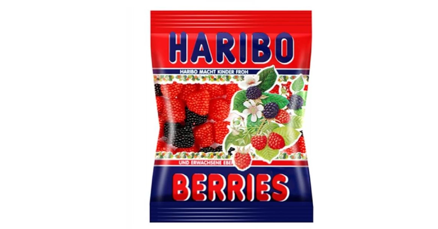 HARIBO BERRIES 100GR - HARIBO - Édesség nagyker Eger - Első Édes Magyar Kft.