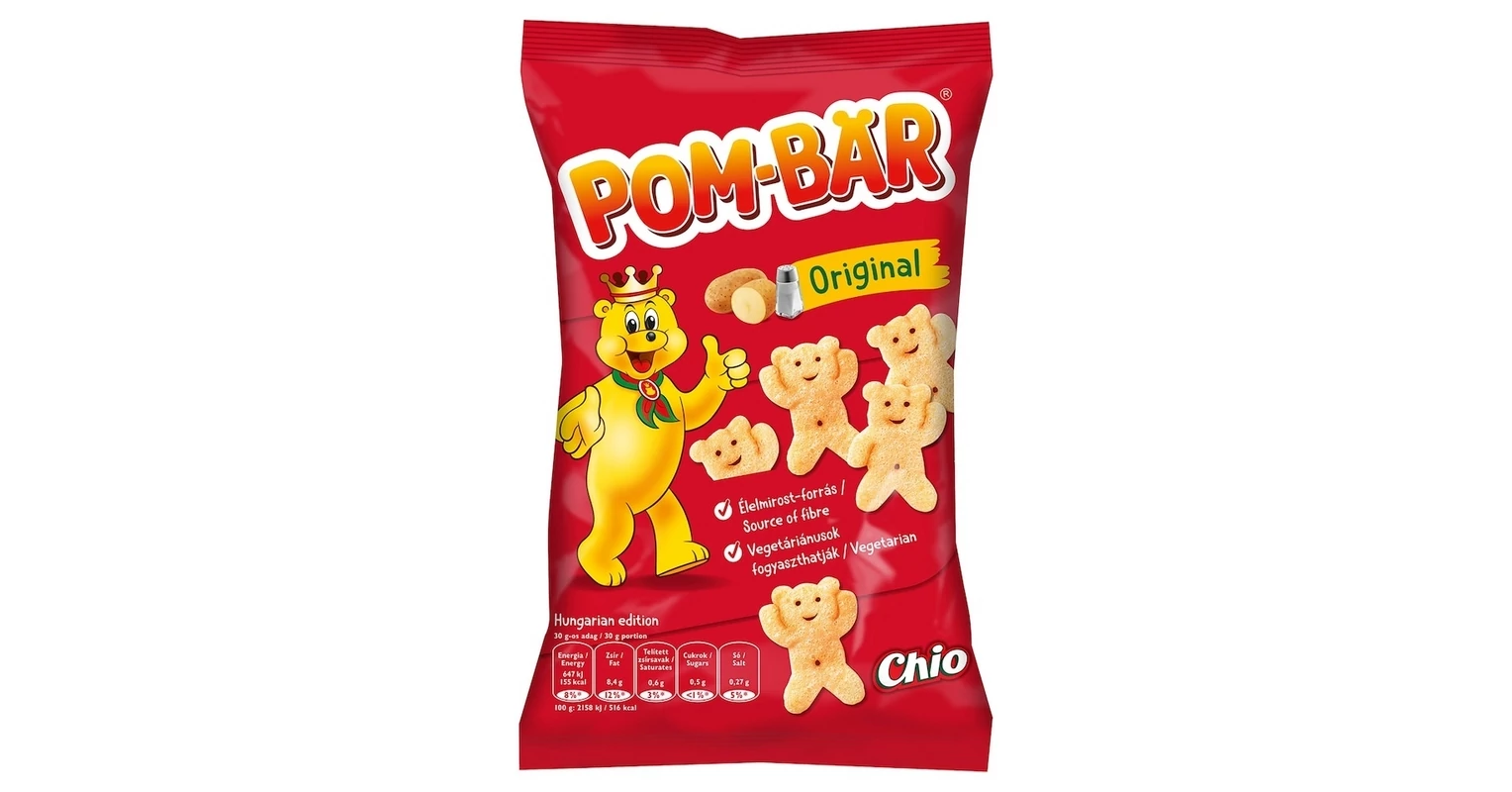 CHIO POM-BAR ORIGINAL 50G - INTERSNACK - Édesség nagyker Eger - Első ...