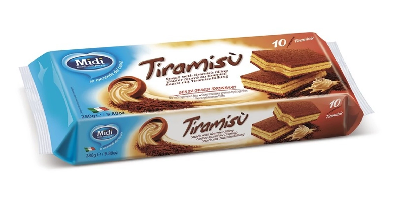 MIDI PISKÓTA TIRAMISU 10X28G - HUNGARO IMPEX - Édesség nagyker Eger ...