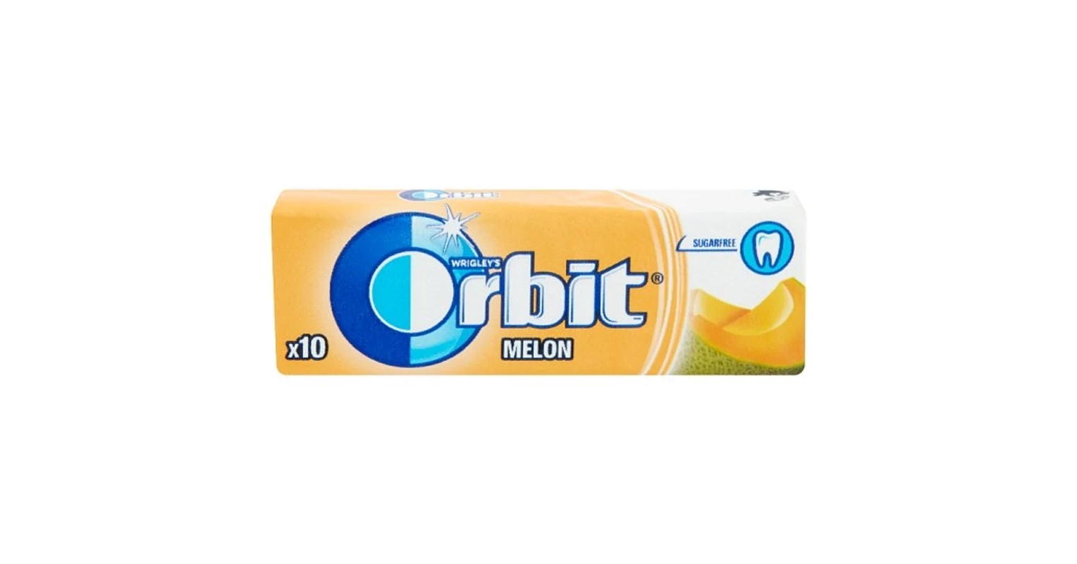 ORBIT DRAZSÉ RÁGÓ DINNYE 14G - MARS - Édesség nagyker Eger - Első Édes ...