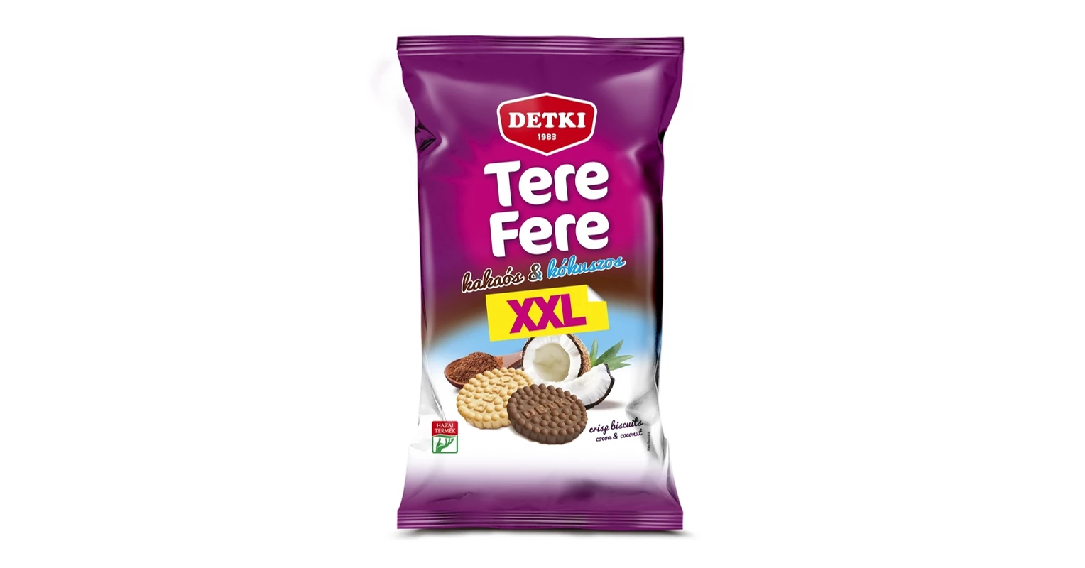 TERE-FERE XXL 1KG KAKAÓS & KÓKUSZOS - DETKI - Édesség nagyker Eger ...