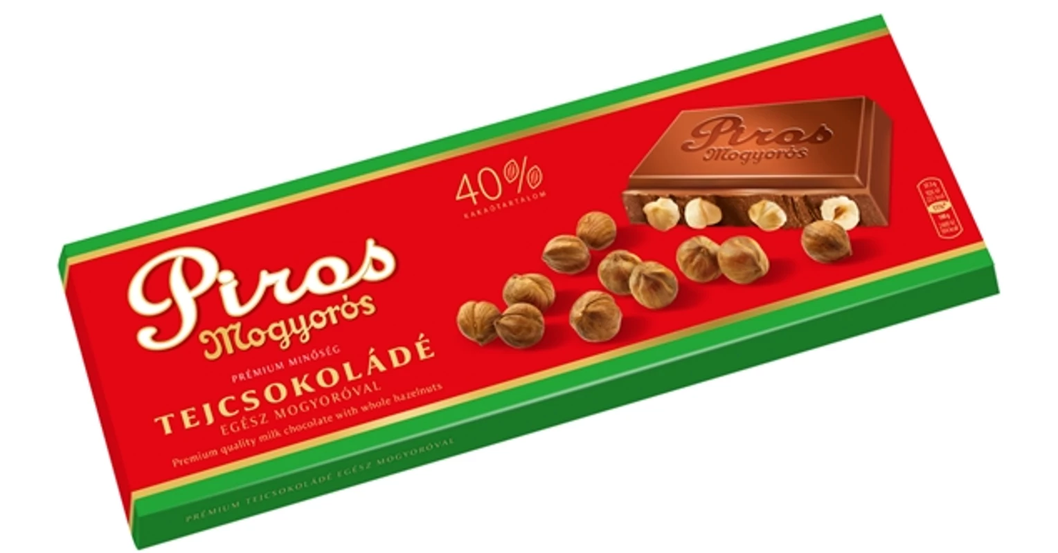 PIROS MOGYORÓS 225G TEJCSOKOLÁDÉ - Édesség nagyker Eger - Első Édes ...