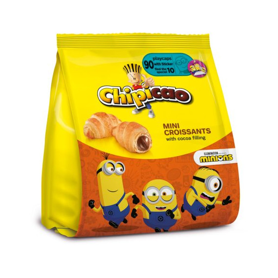 CHIPICAO MINI CROISSANT 60G - Édesség nagyker Eger - Első Édes Magyar Kft.