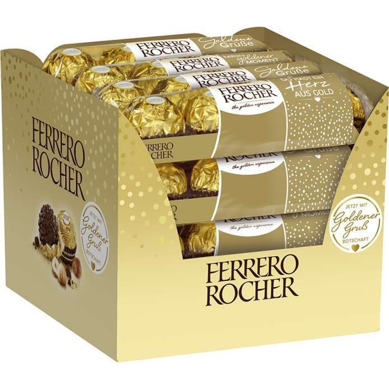 FERRERO ROCHER T4 - FERRERO - Édesség nagyker Eger - Első Édes Magyar Kft.