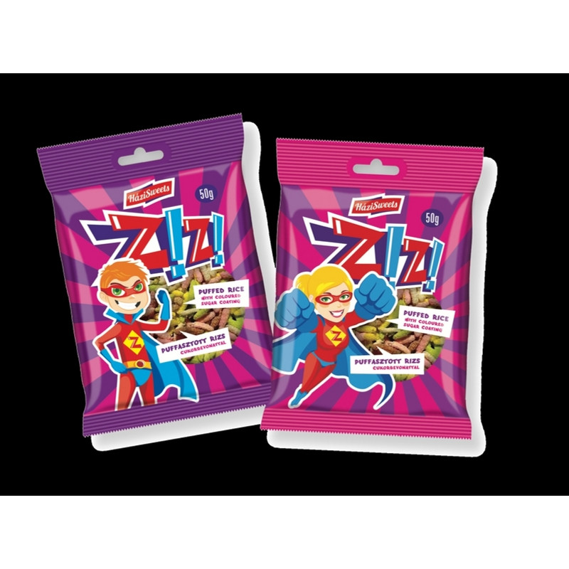 ZIZI HÁZISWEETS PUFF.RIZS 50G - HÁZISWEET - Édesség nagyker Eger - Első ...